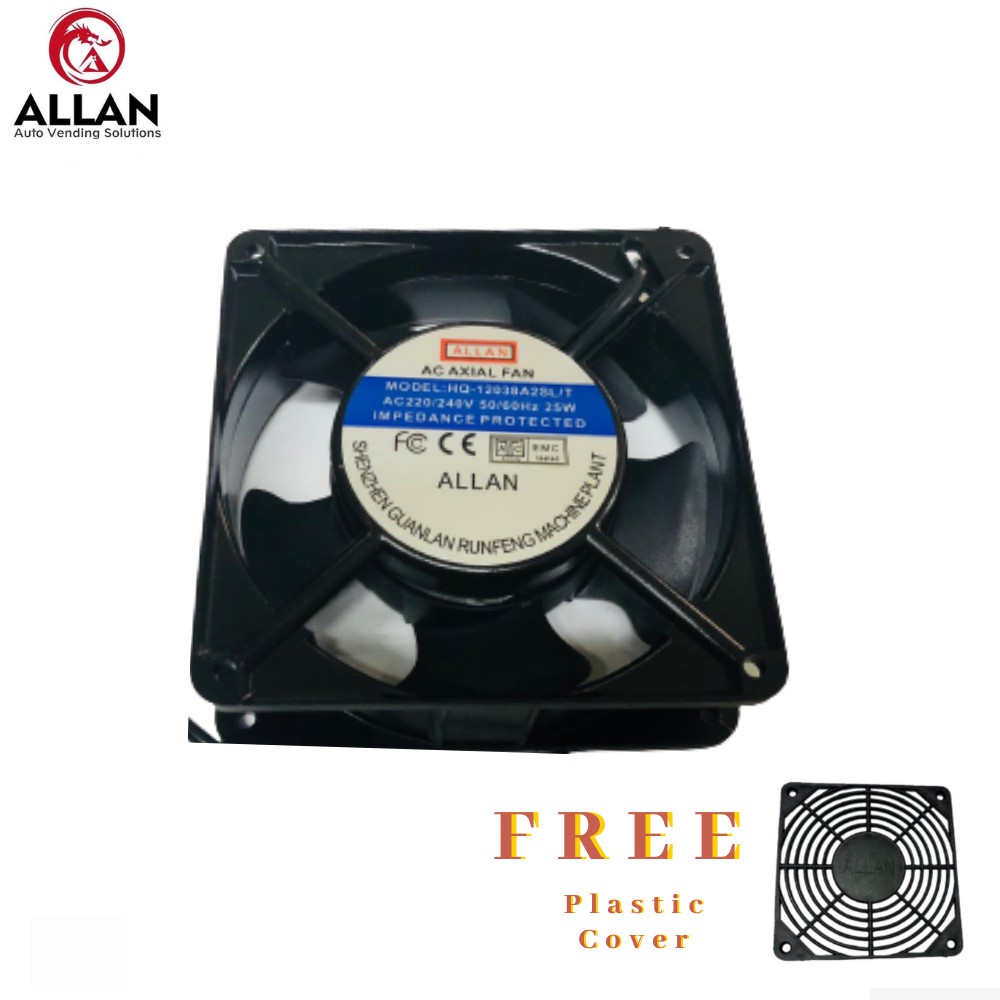 10pcs Allan Metal Blower Cooling Fan 220 volts/ Fan 220v free fan grill ...
