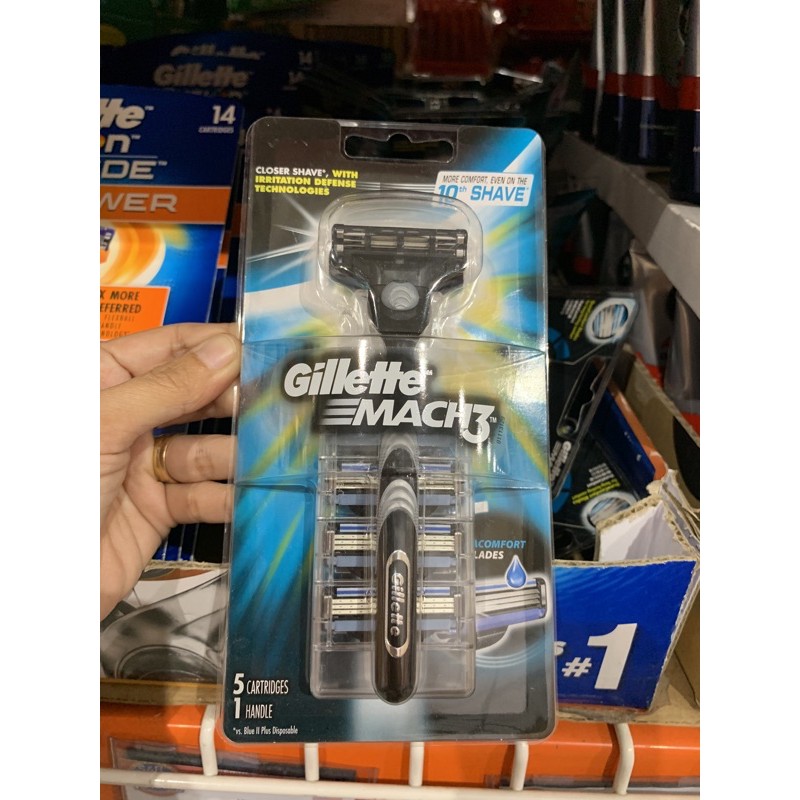 Gillette Mach 3 Razor | Shopee Philippines