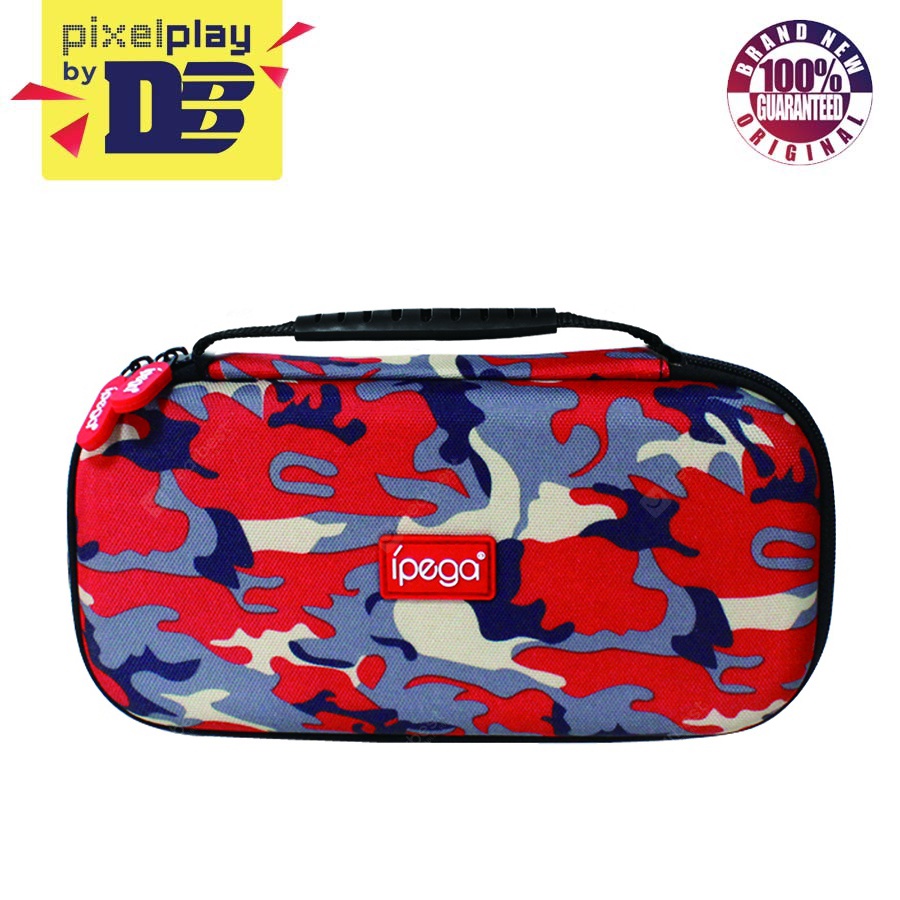 Ipega Portable Travel Carrying Case For N-Switch Lite Camouflage Red ...