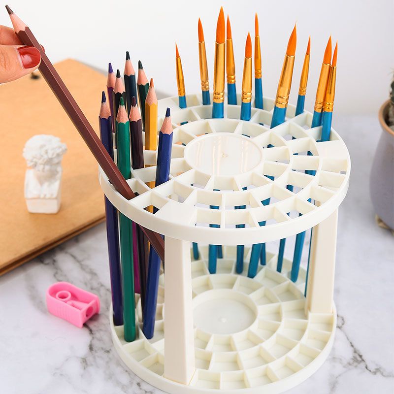 Pencil and Paintbrush Stand Organizer / Brush Holder | Shopee Philippines
