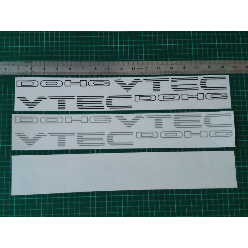 Sticker Kereta DOHC VTEC (Door sticker) | Shopee Philippines