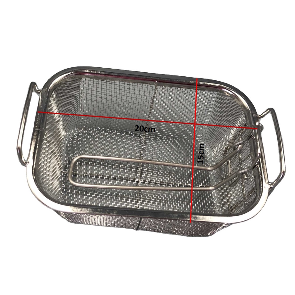 Fried Basket Stainless Steel for French Fries, Chicken, Fish. Frying ...