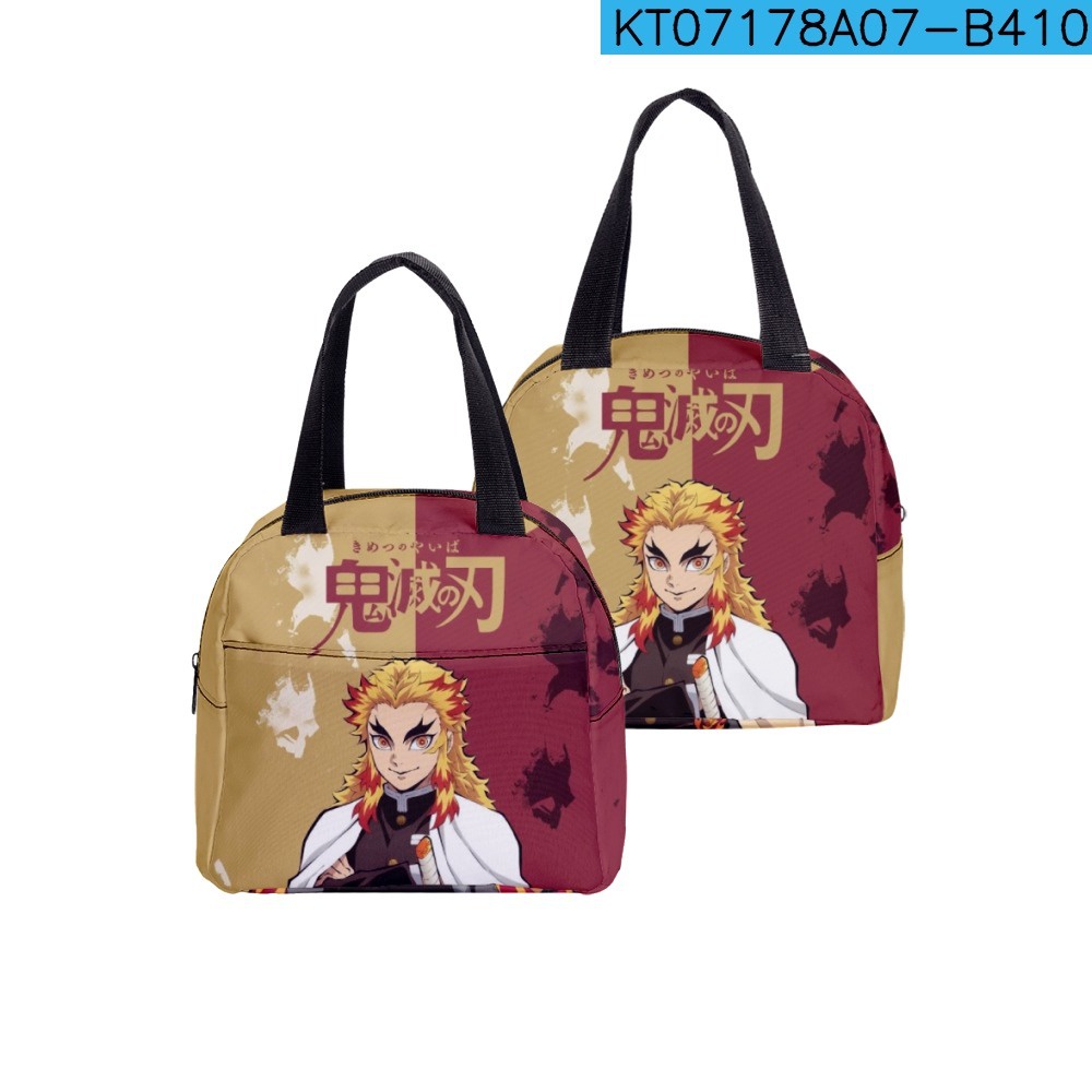 Demon slayer Lunch Bag nezuko Shinobu tanjiro Lunch Bag for kids ...