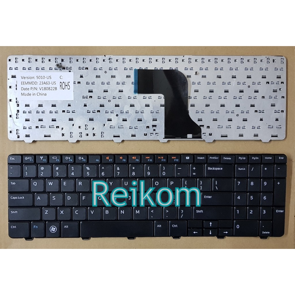 Dell Inspiron 15r M501r M5010 N5010 Keyboard black | Shopee Philippines