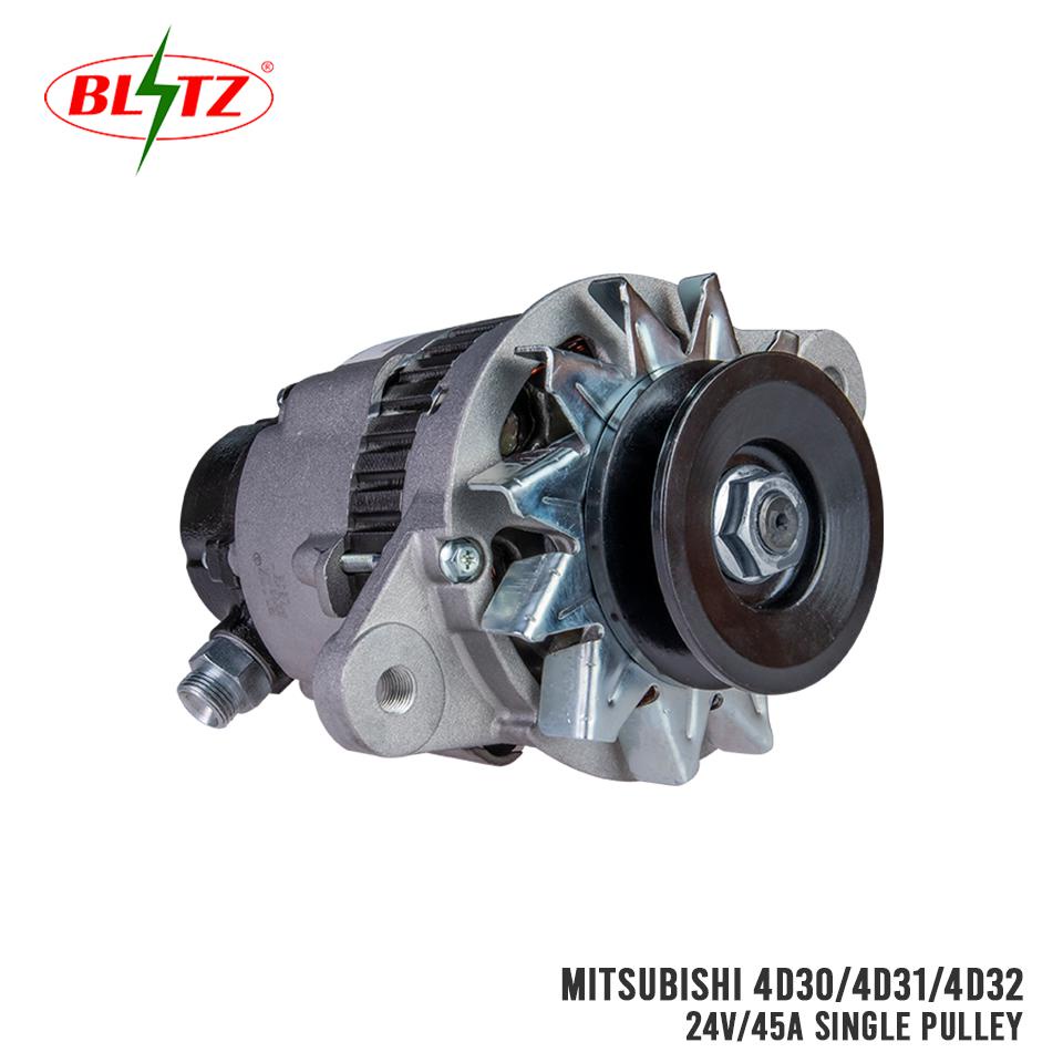 MITSUBISHI 4D30 4D31 4D32 24V 45A SINGLE PULLEY BEST CHOICE AUTO SUPPLY ...