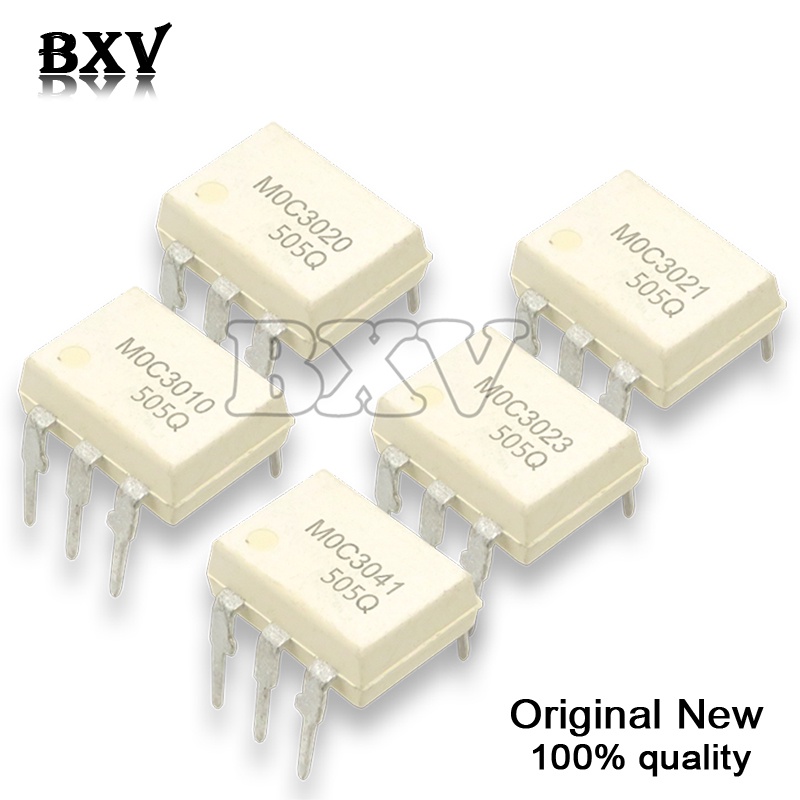 10PCS MOC3020 MOC3021 MOC3022 MOC3023 MOC3041 MOC3043 MOC3052 MOC3061 ...