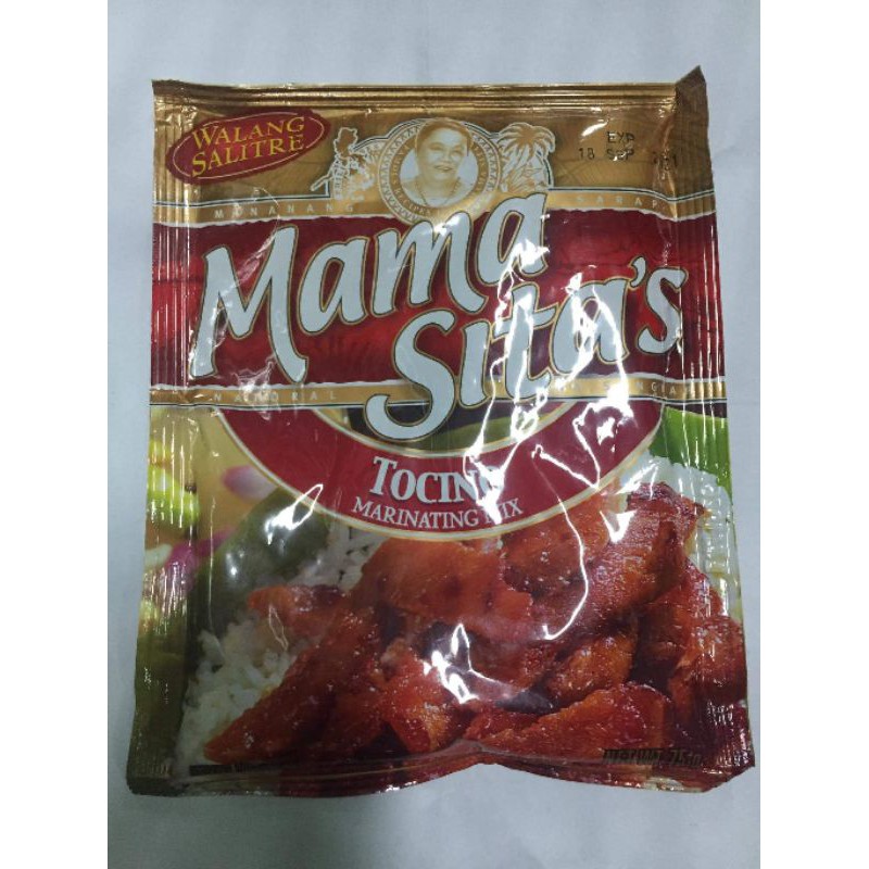 Mama Sita's Tocino Mix 75grams | Shopee Philippines