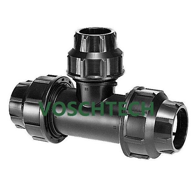 Pe compression fittings Tee Reducer1/2"x 3/4" 1"x1/2" 1"x3/4" 1 1/4*3/4" 1 1/4"*1" | Shopee ...
