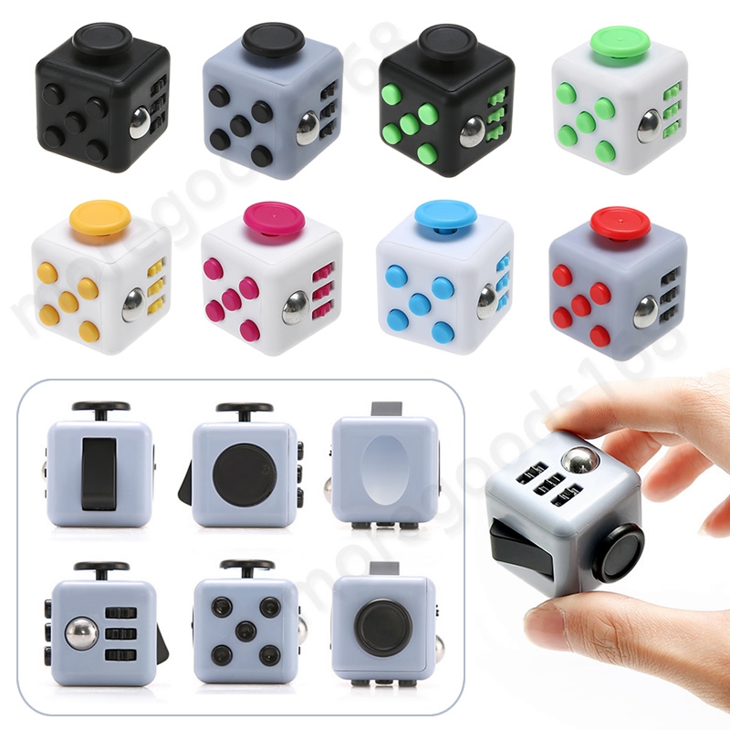 (Ready Stock) Magic Fidget Cube Anti-Anxiety Adults Stress Relief Focus ...