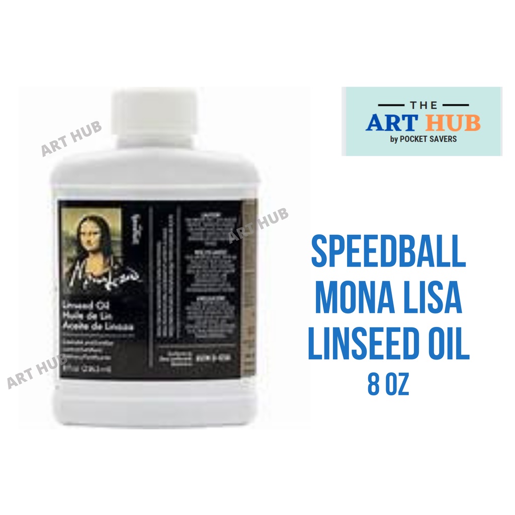 Speedball Boiled Linseed Oil Mona Lisa 8oz | Shopee Philippines