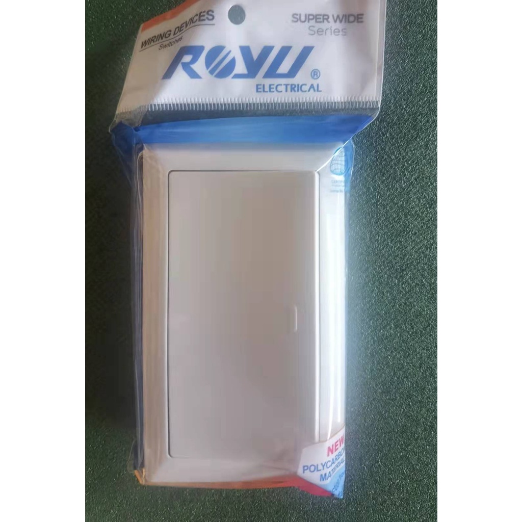 ROYU OUTLET AND SWITCH 1GANG 2GANG 3GANG | Shopee Philippines