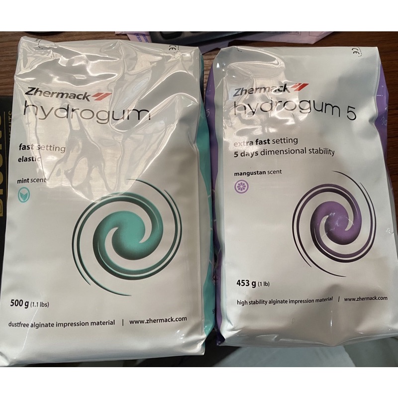 hydrogum mint and hydrogum 5 mangustan alginate 1.1 lbs | Shopee ...