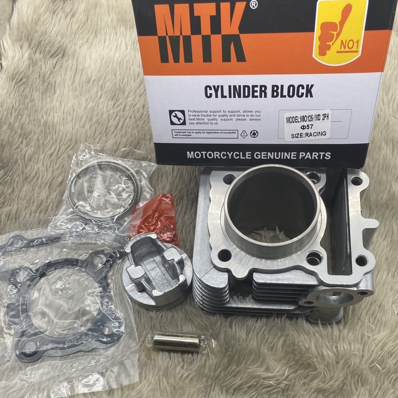 MTK CYLINDER BLOCK MIO 125/ M3 2PH 57mm | Shopee Philippines