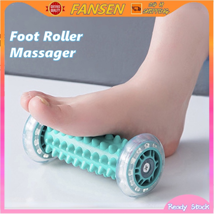 【READY STOCK】Foot roller massager multi-function wolf tooth roller hand ...