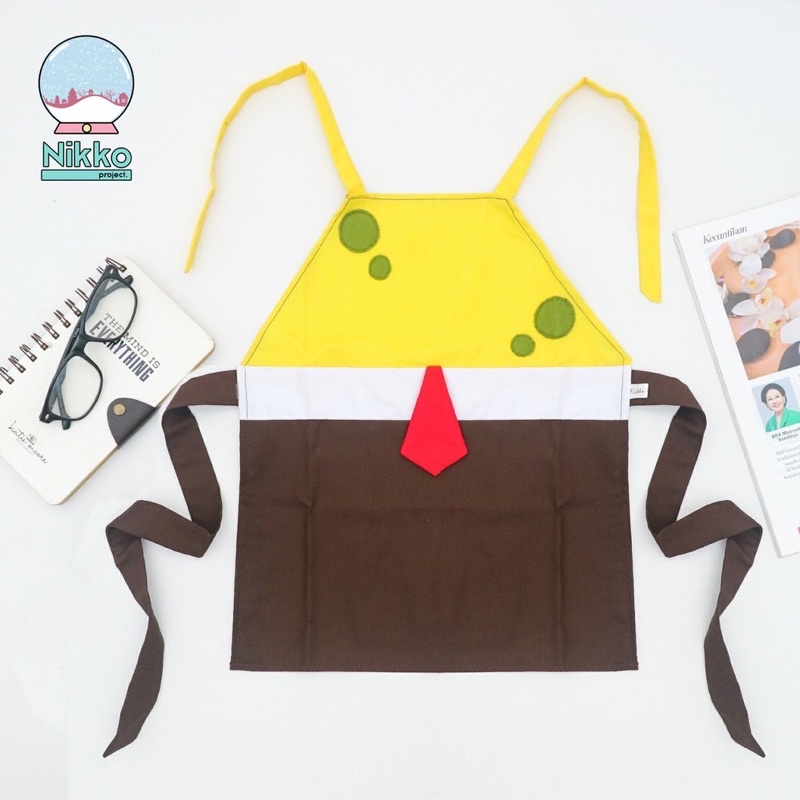 Spongebob Squarepants Character Apron Children And Adults | Shopee ...