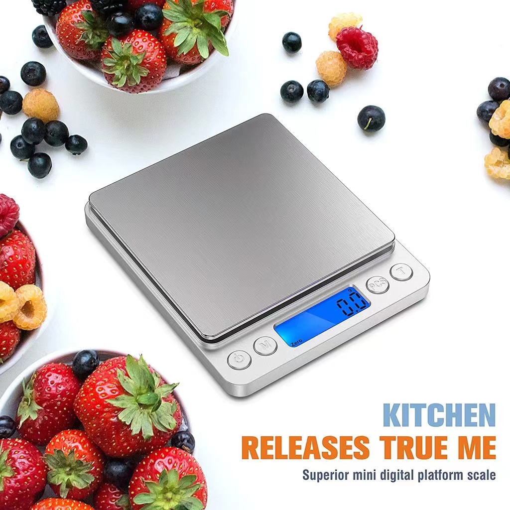 Food Weighing Scale Digital Kitchen Scale Weight Grams Cooking Baking ...