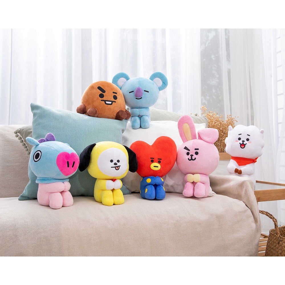 ON HAND | BTS Official BT21 Plush 8" Sitting Doll TAIWAN ONLY | Shopee ...