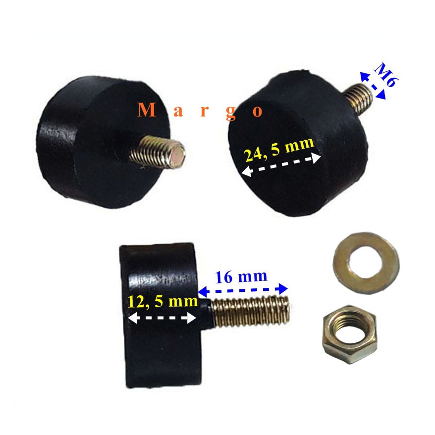 Table Chair Stable Leg Rubber Adjuster D25 T16 M6 Wrench 10 Plus Ring ...