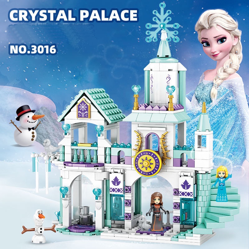 small particles Friend Disney Frozen Anna Elsa Princess Castle Horse ...