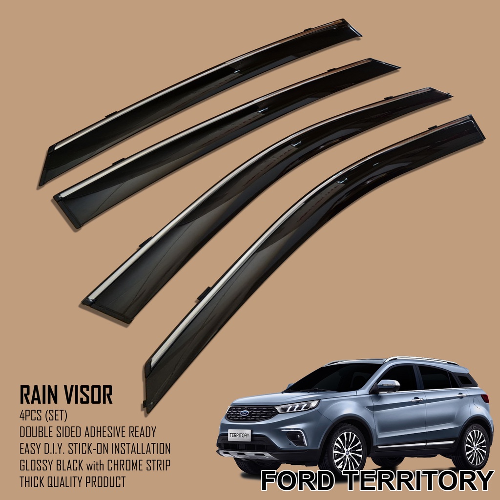 Ford Territory 1st Gen 2021-2023 Slim Type Thailand Made with Chrome ...