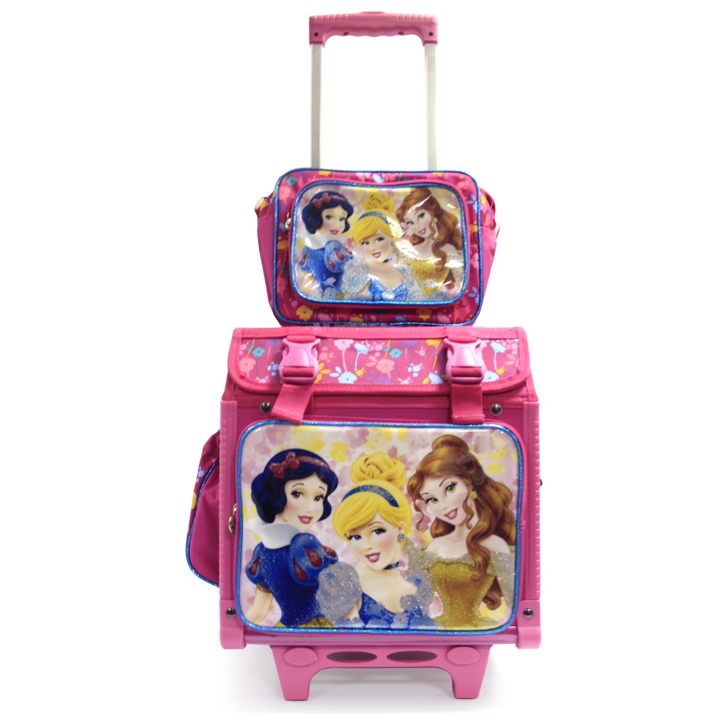 Disney Princess Pink School Box Type Trolley Set | Shopee Philippines