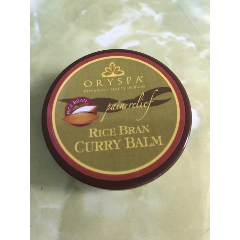 Oryspa Rice Bran Curry Balm | Shopee Philippines