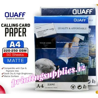 calling card paper - Best Prices and Online Promos - Jul 2024 | Shopee ...