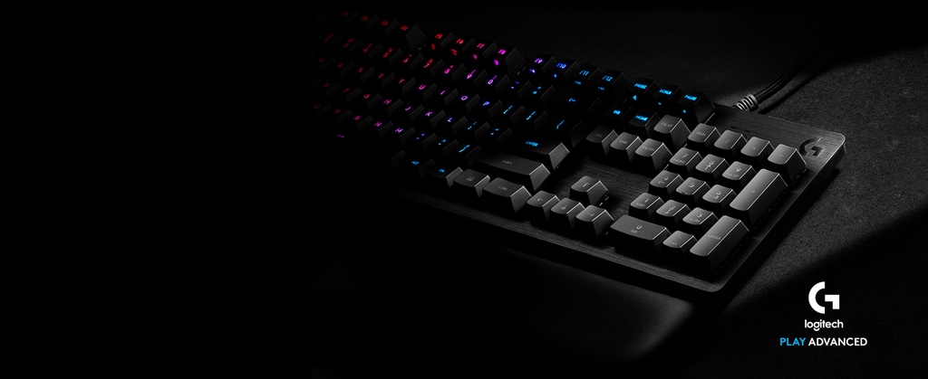 Logitech Gaming Keyboard G513 CARBON LIGHTSYNC RGB Mechanical with GX ...