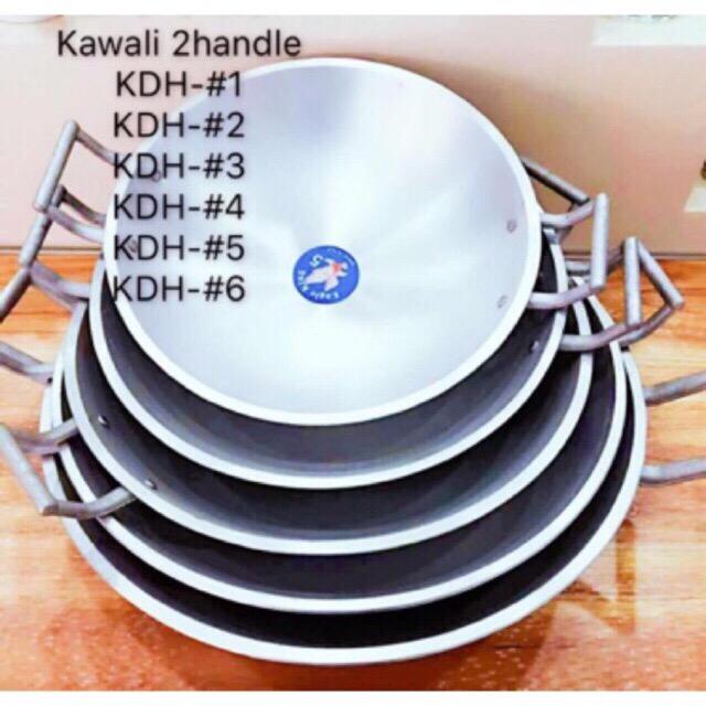 Unichoice KING KAWALI DOUBLE HANDLE KDH-#1(Biggest)~KDH#6(Smallest) PAN ...