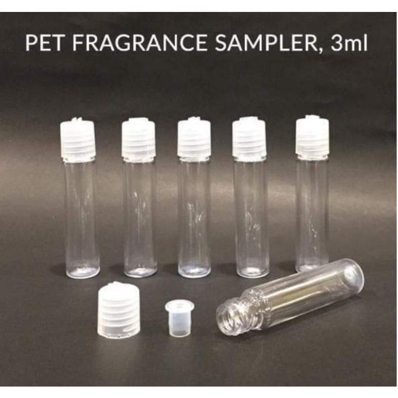 100pcs 3ml Vial Plastic Tester for Perfume | Shopee Philippines