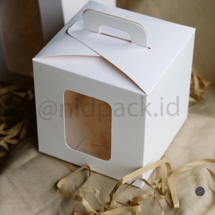 20cm Dry Cake Box (white) | Shopee Philippines