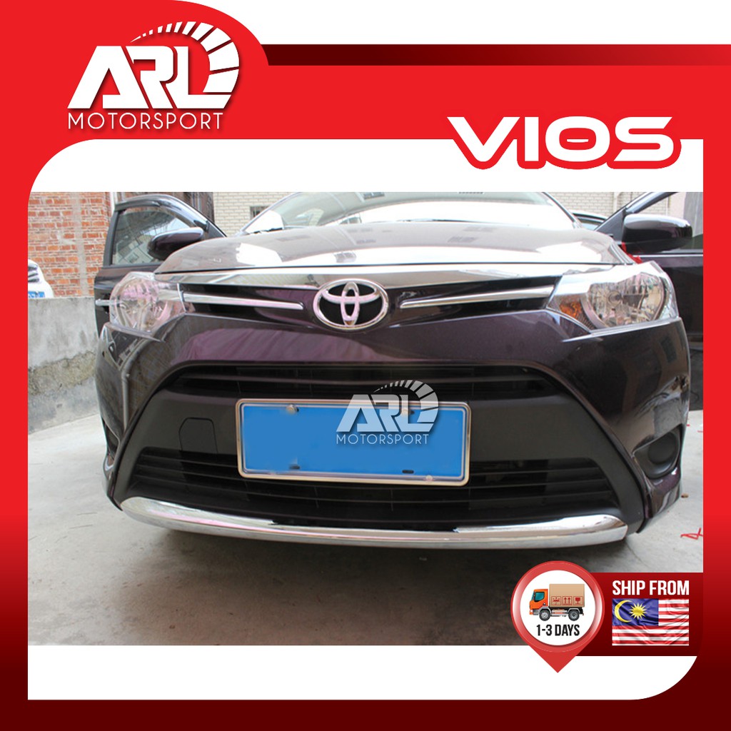 Toyota Vios XP150 NCP150 3rd Front Bumper Chrome Lining Front Grille ...