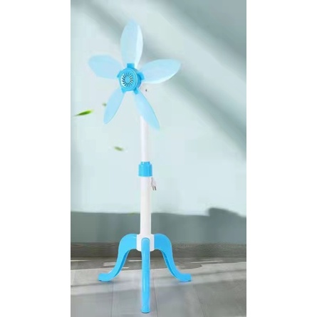 ZH 5 Blades Stand Fan Portable Stand Floor Fan Electric Fan Adjustable ...