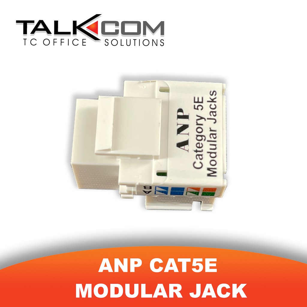 RJ45 CAT5E KEYSTONE JACK MODULE | Shopee Philippines