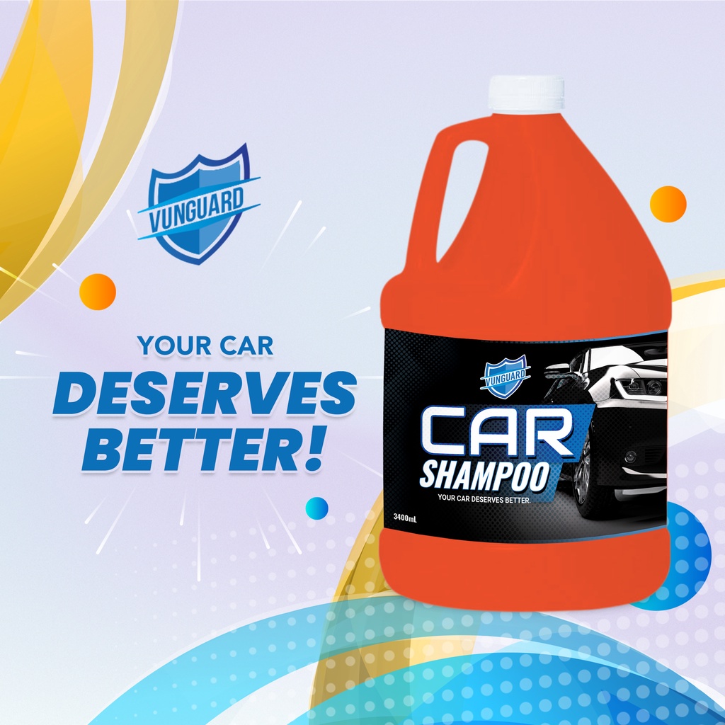 VUNGUARD CAR SHAMPOO 1 GALLON | Shopee Philippines