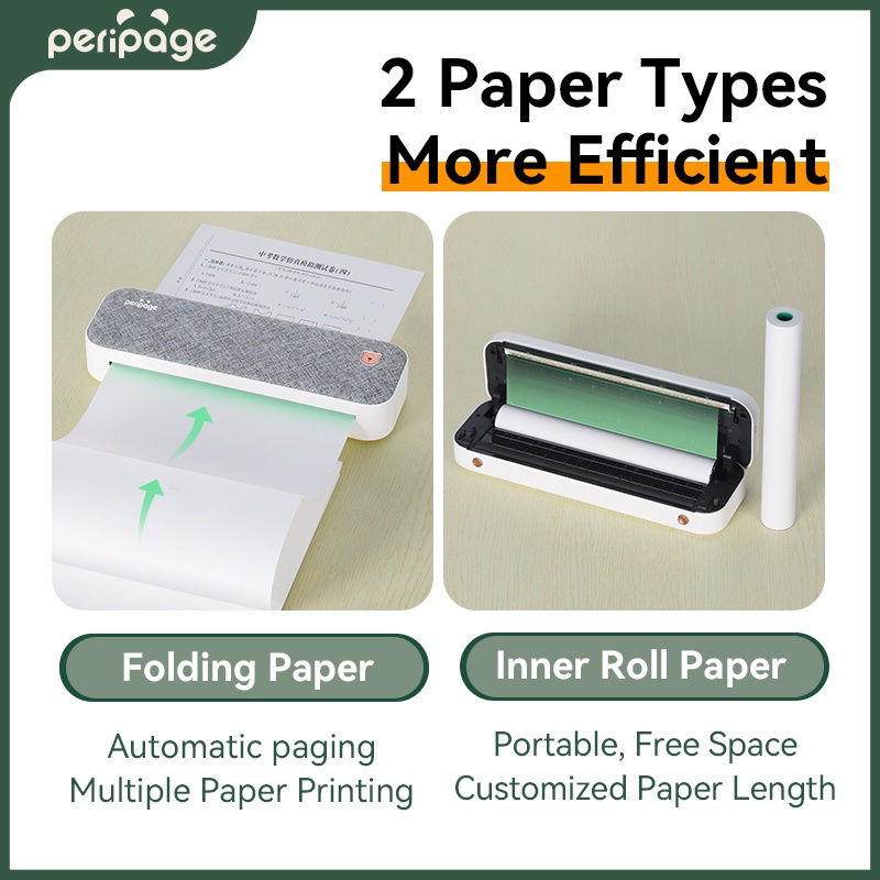 Peripage A40 GIFT BOX Printer Portable Thermal INKLESS Wireless ...