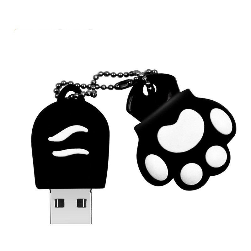 High quality flash drive cat Paw usb stick cute cartoon pen drive 4G ...
