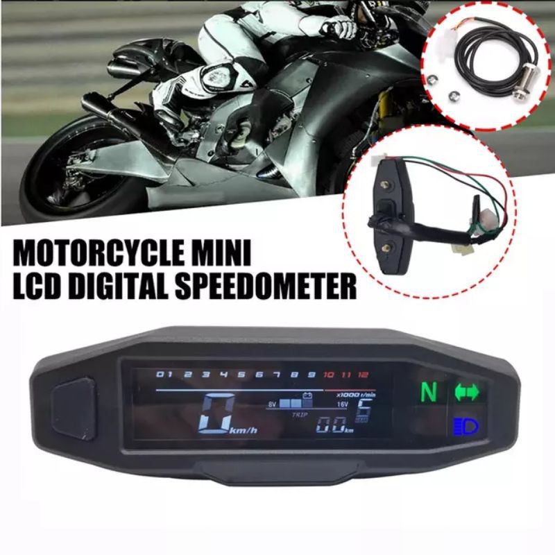Universal ktm mini digital speedometer | Shopee Philippines