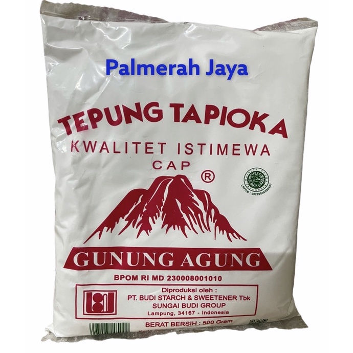 Sago Flour / Tapioka Flour Packaging Mountain Stamp 500gr | Shopee ...