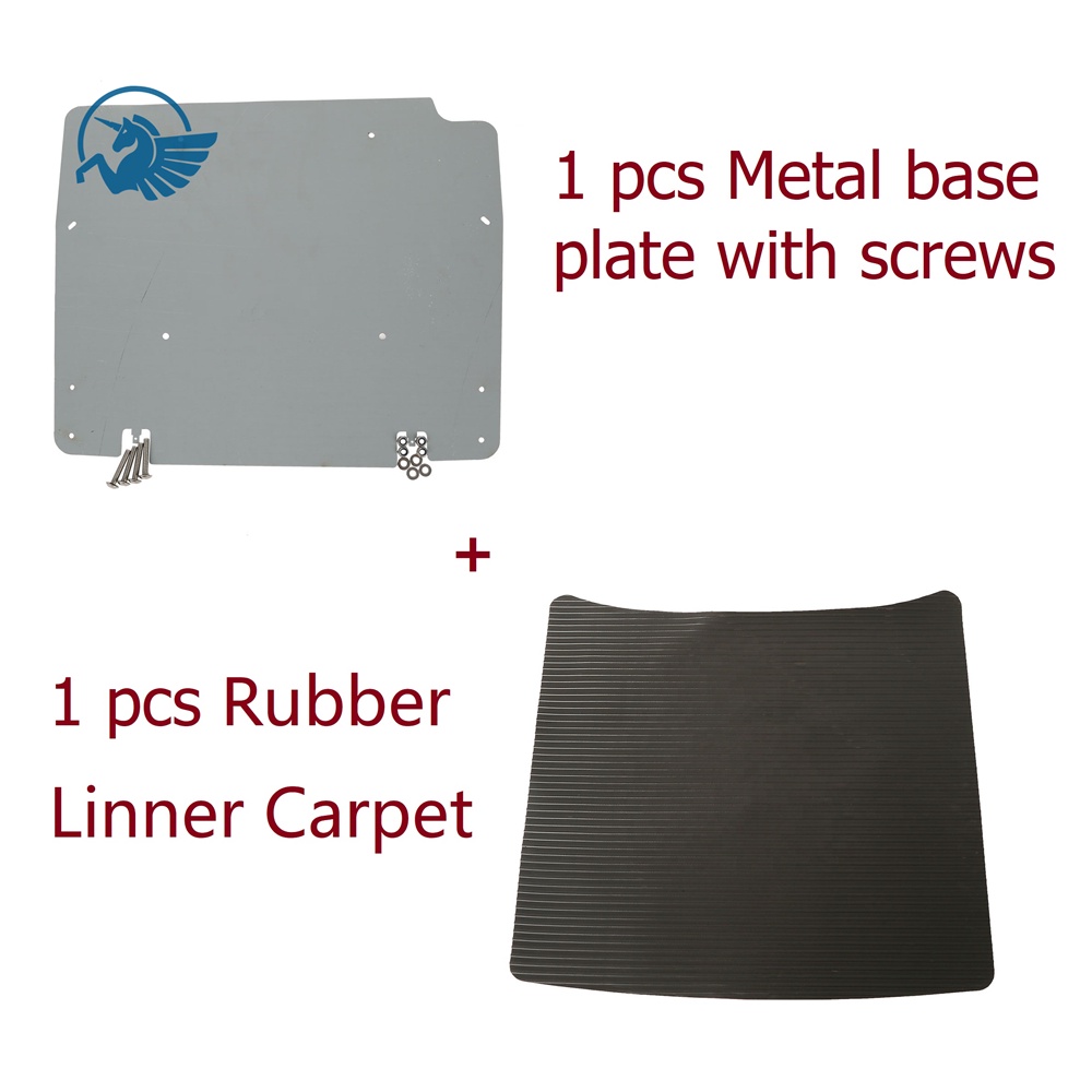 King Chopper Razor Tour pack pak linner rubber mat insert carpet metal ...