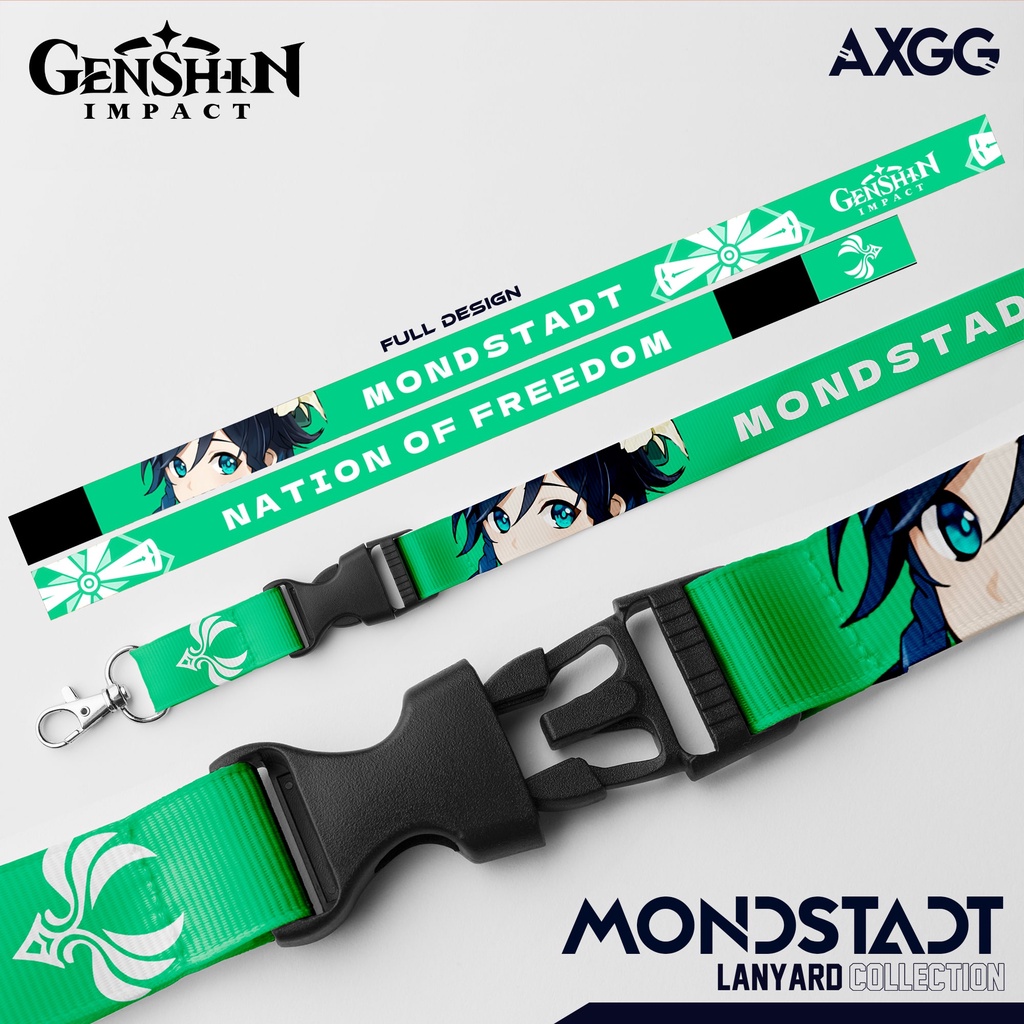 AXGG ' Genshin Impact Archon ' Lanyards | Shopee Philippines