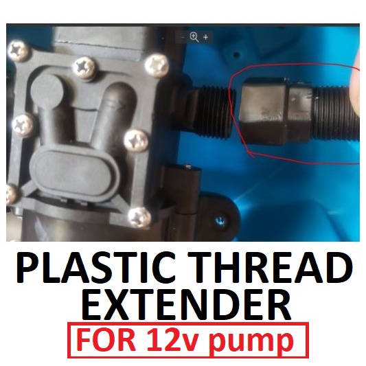 extender for 12v Pressure pump for knapsack sprayer extendable thread ...