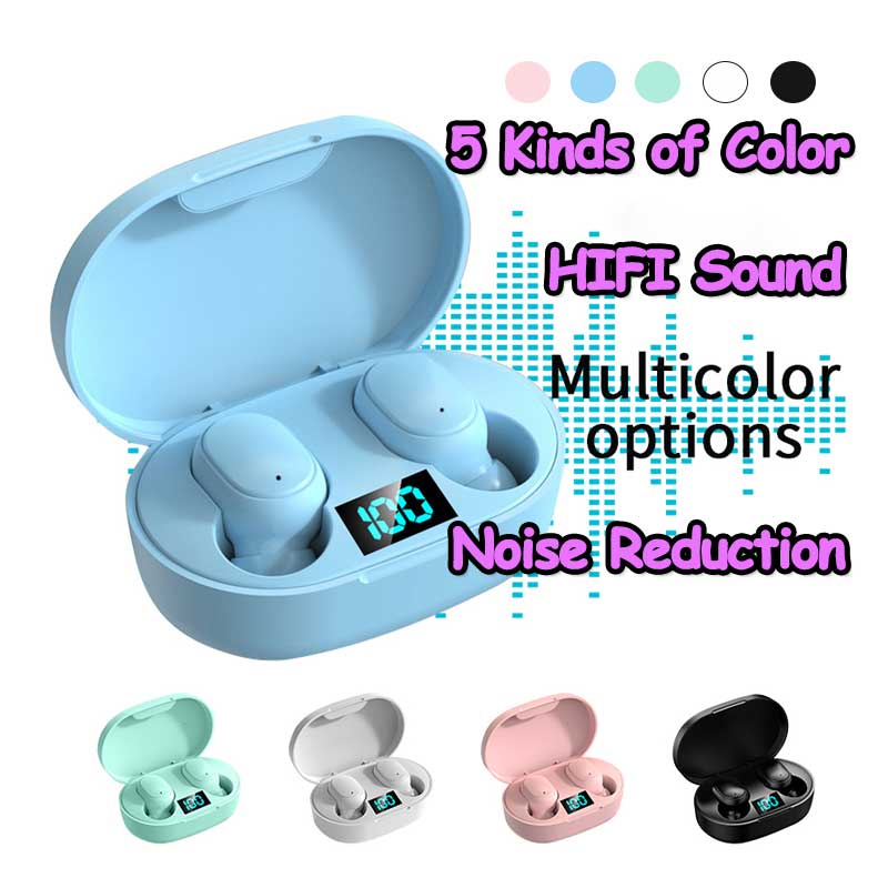 Bluetooth Earphones Wireless Headphones for Xiaomi Redmi Noise ...