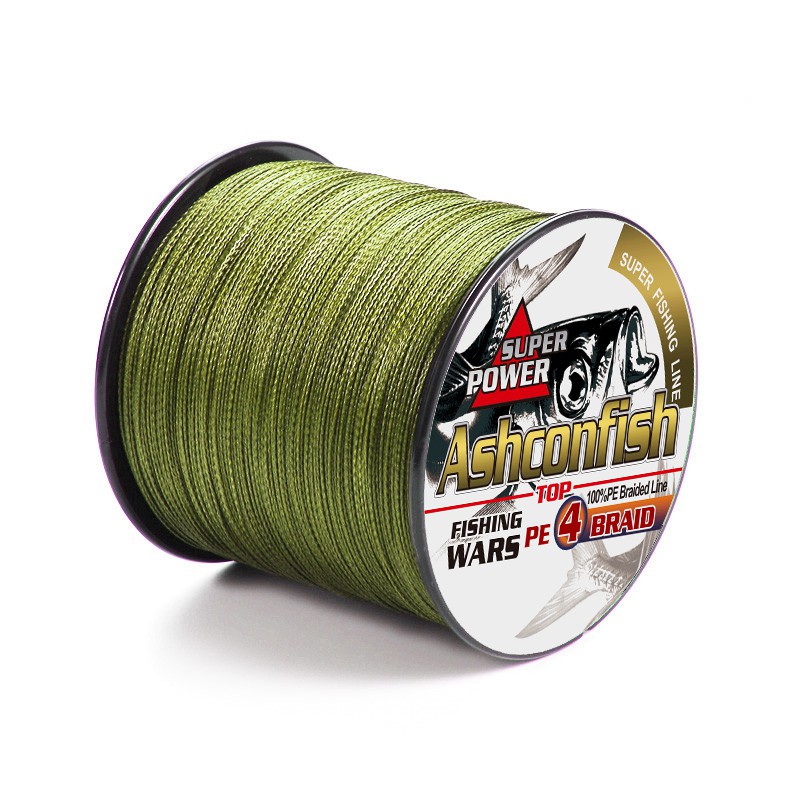 Ashconfish 4 Strands 300M Braided Fishing Line X4 Dyneema PE Line ...