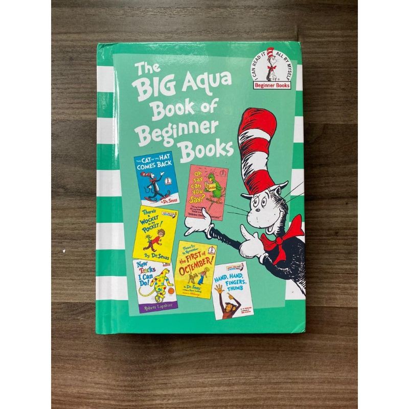 Bigbook Of Big Aqua Book Beginner By Dr Seuss | Shopee Philippines