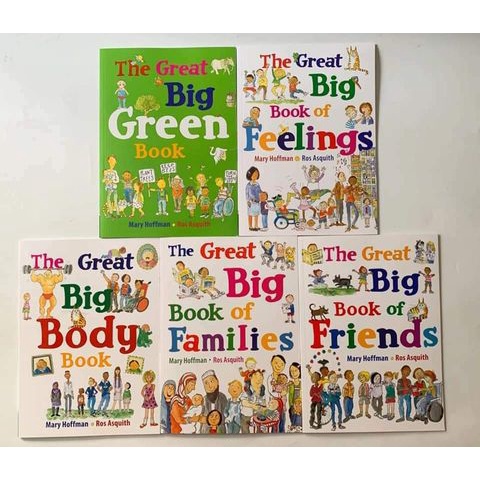 The Great Big Books of Feelings/Families/Friends/Body/Green Book ...