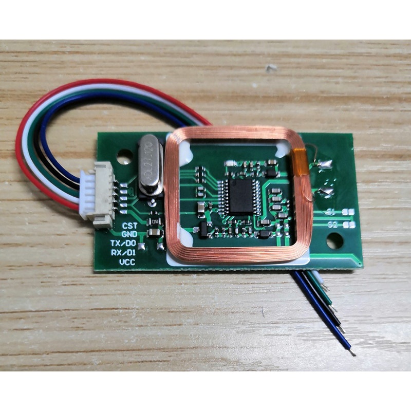 IC+ID RFID Wireless Reader Module 13.56MHz 125KHz Dual Frequency Wiegand WG26 WG34/UART ID IC ...