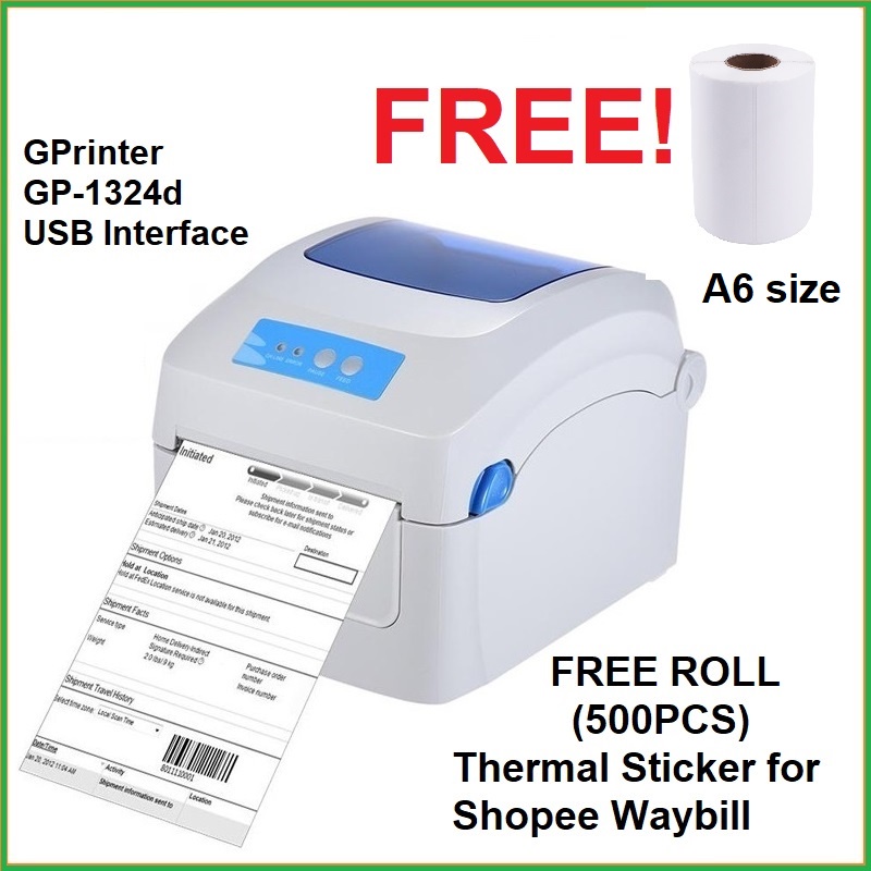 SulitDeal GPrinter GP1324D Direct Thermal Printer Barcode Shipping ...