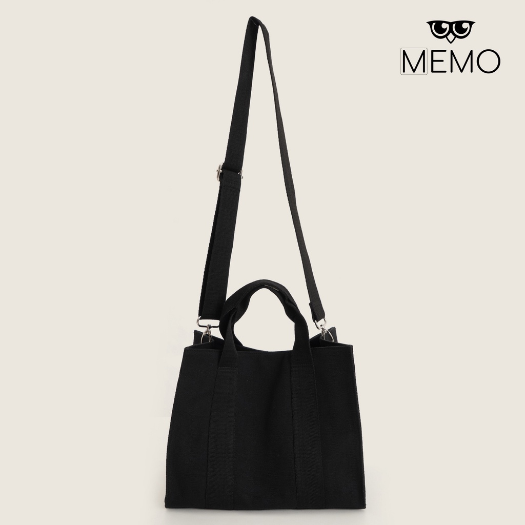 Memo Box Bag For Women (Black/Camel) | Shopee Philippines