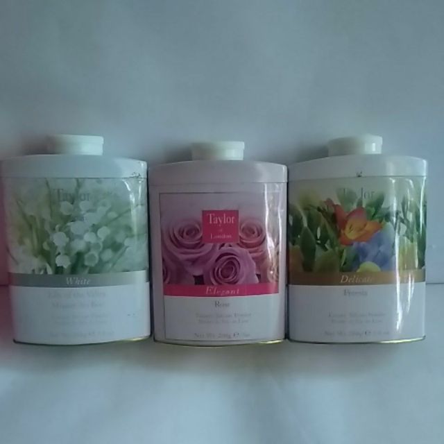 TALCUM POWDER Perfumed ( Taylor of London ) 200 ML | Shopee Philippines